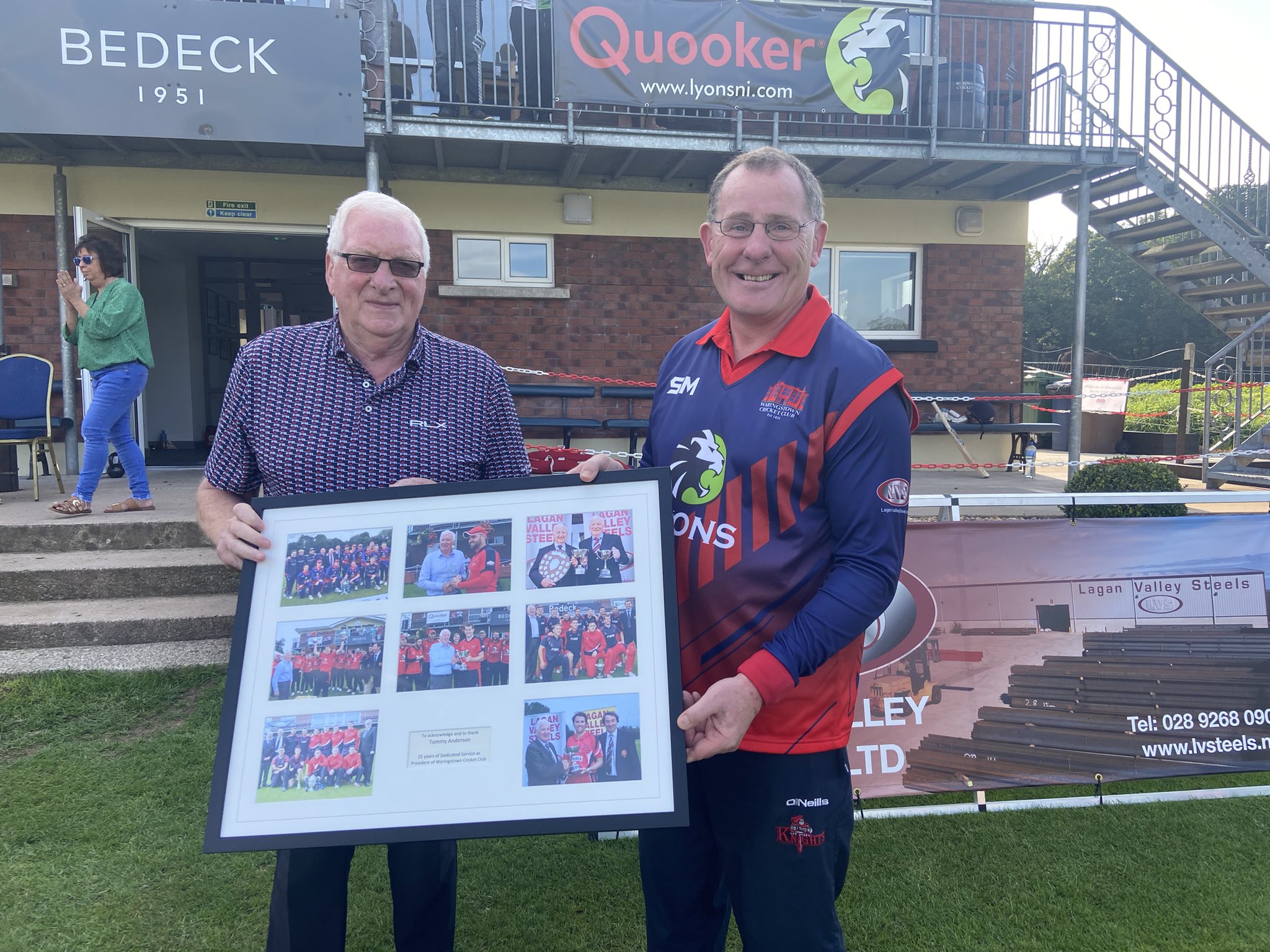 25 years as Club President – Tommy Anderson
